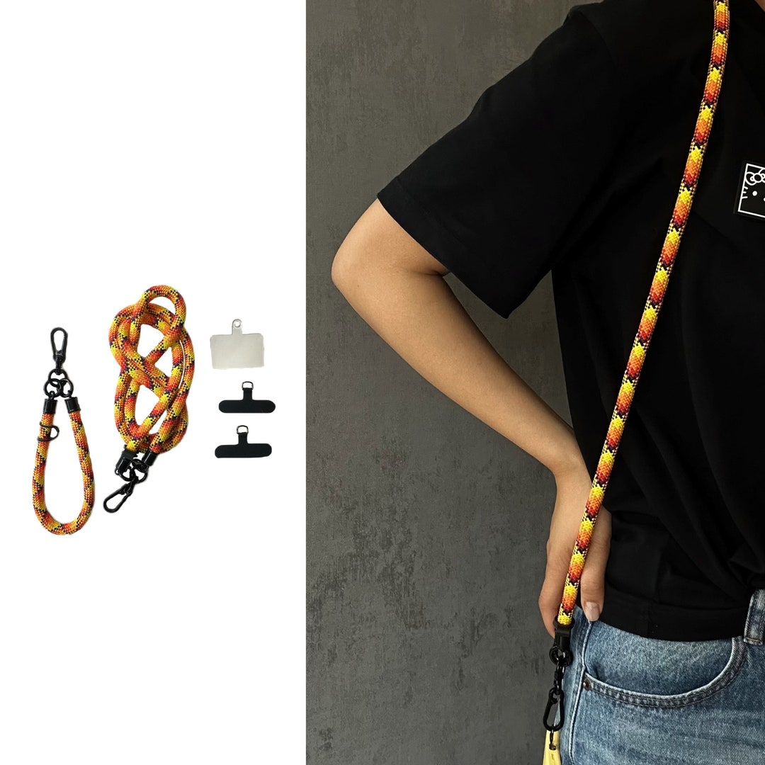 Adventure Ready Crossbody Phone Carry Strap and Hand Strap Set: Durable ...