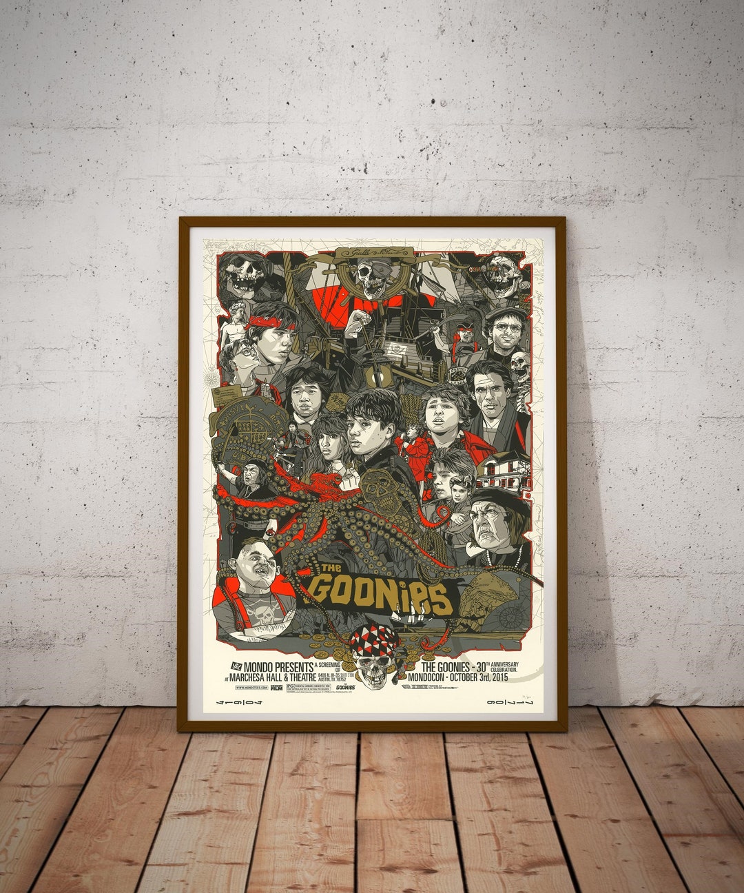 The Goonies Alternative Artwork Minimal Minimalist Graphic - Etsy