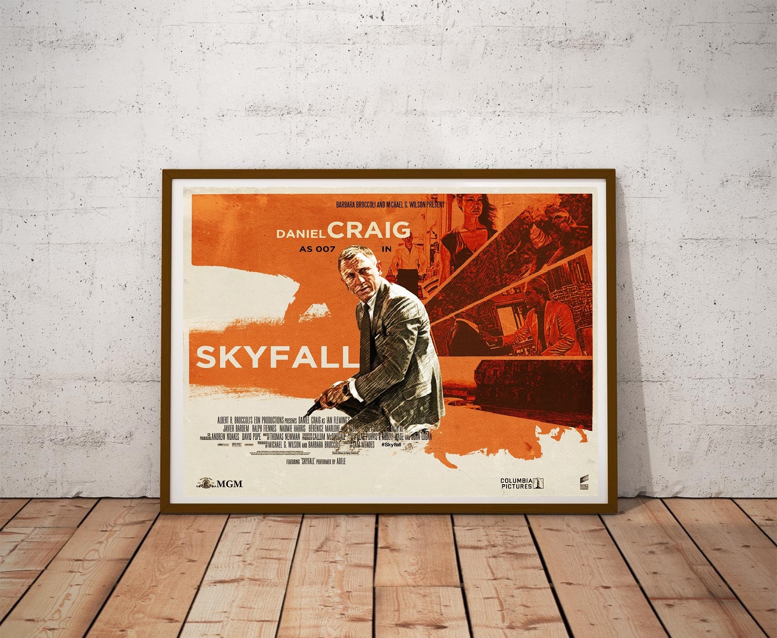 James Bond Skyfall Artwork Alternative Movie Film Poster Print - Etsy
