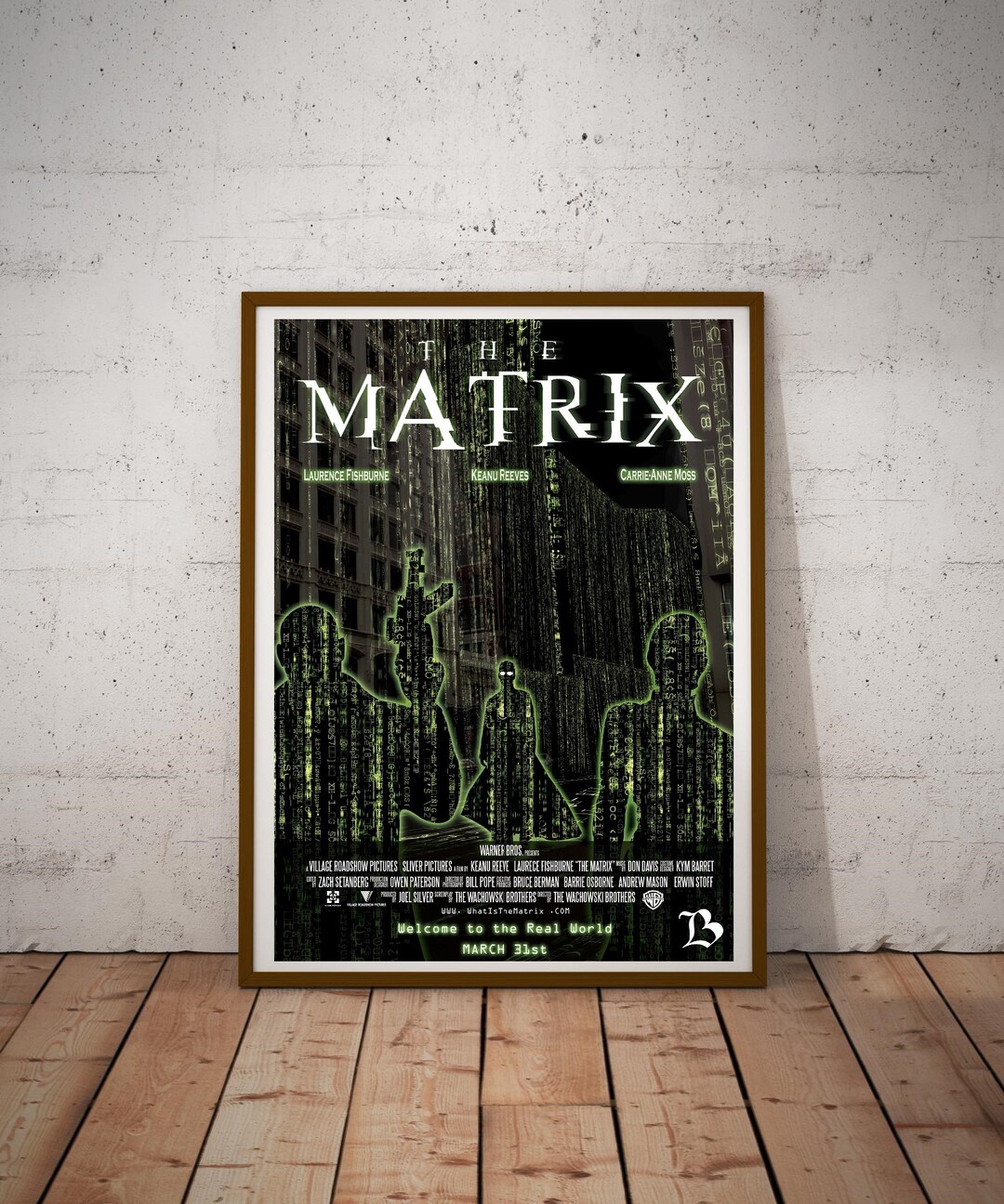 The Matrix Alternative Artwork Minimal Minimalist Graphic - Etsy