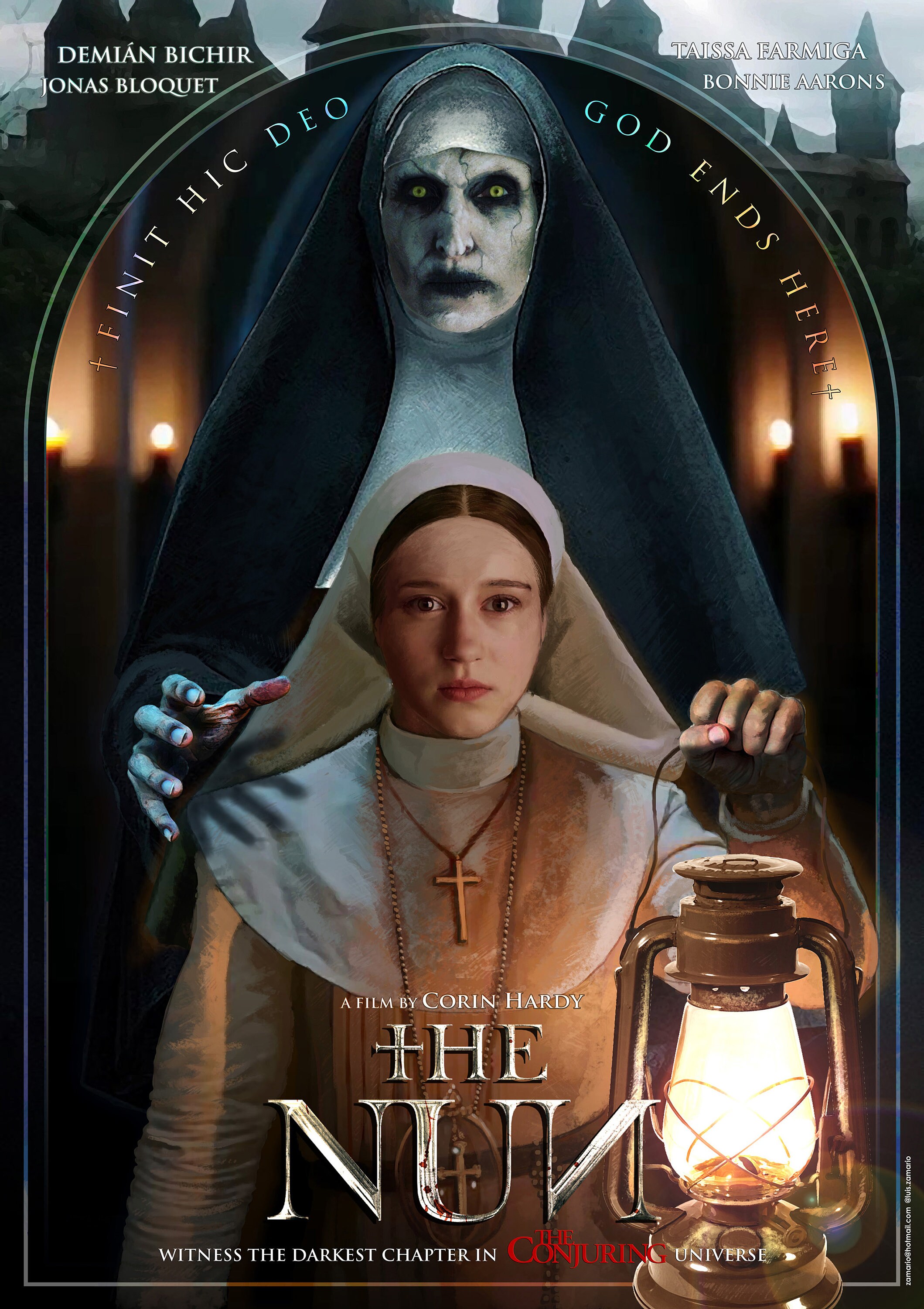 Valak Poster, Ghost Nun Valak, The Nun Poster, Horror Movie, Horror ...
