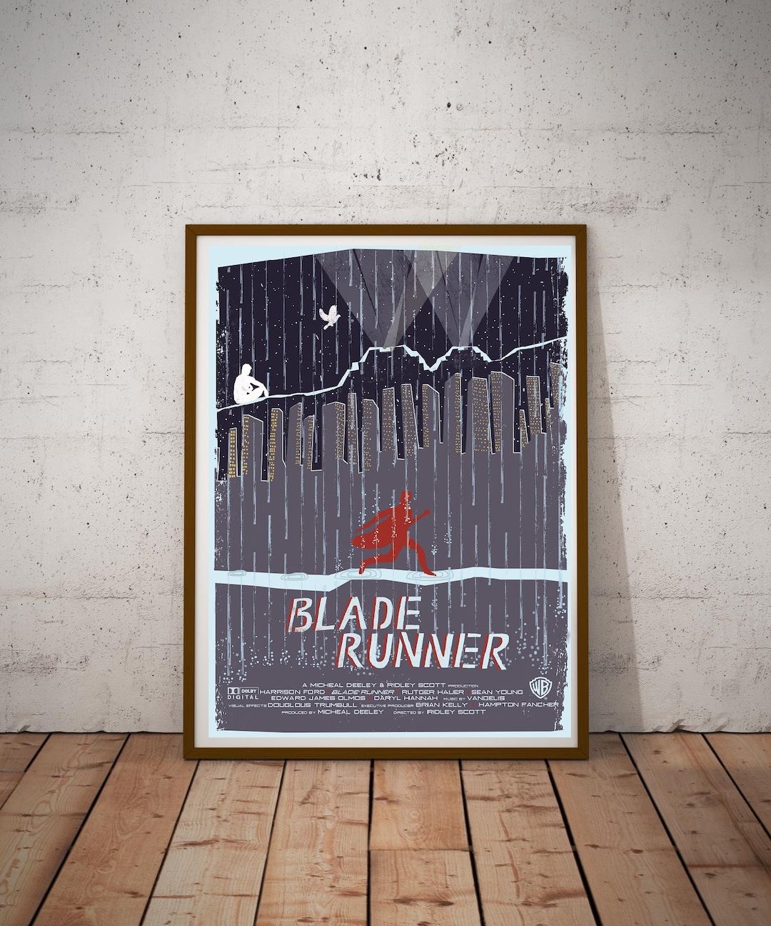 Blade Runner Sci Fi Future Futurism Artwork Alternative Movie - Etsy