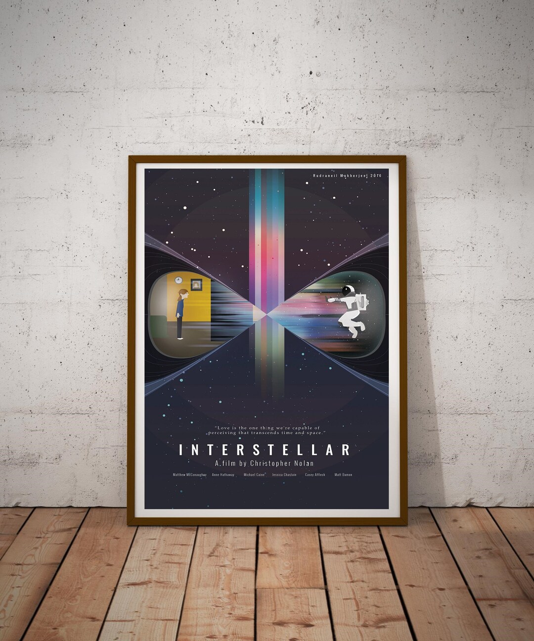 Interstellar Time Travel Artwork Alternative Movie Film Poster - Etsy