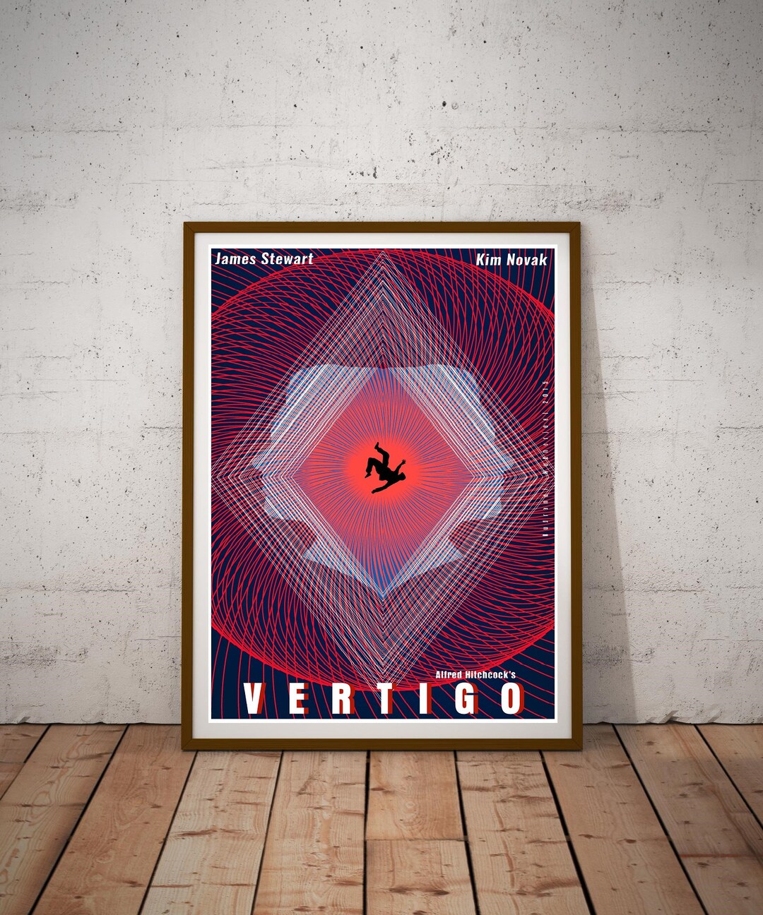 Vertigo Alternative Artwork Minimal Minimalist Graphic Design - Etsy