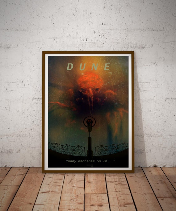 Dune Post Apocalyptic Apocalypse Sci Fi Retro Classic Artwork - Etsy