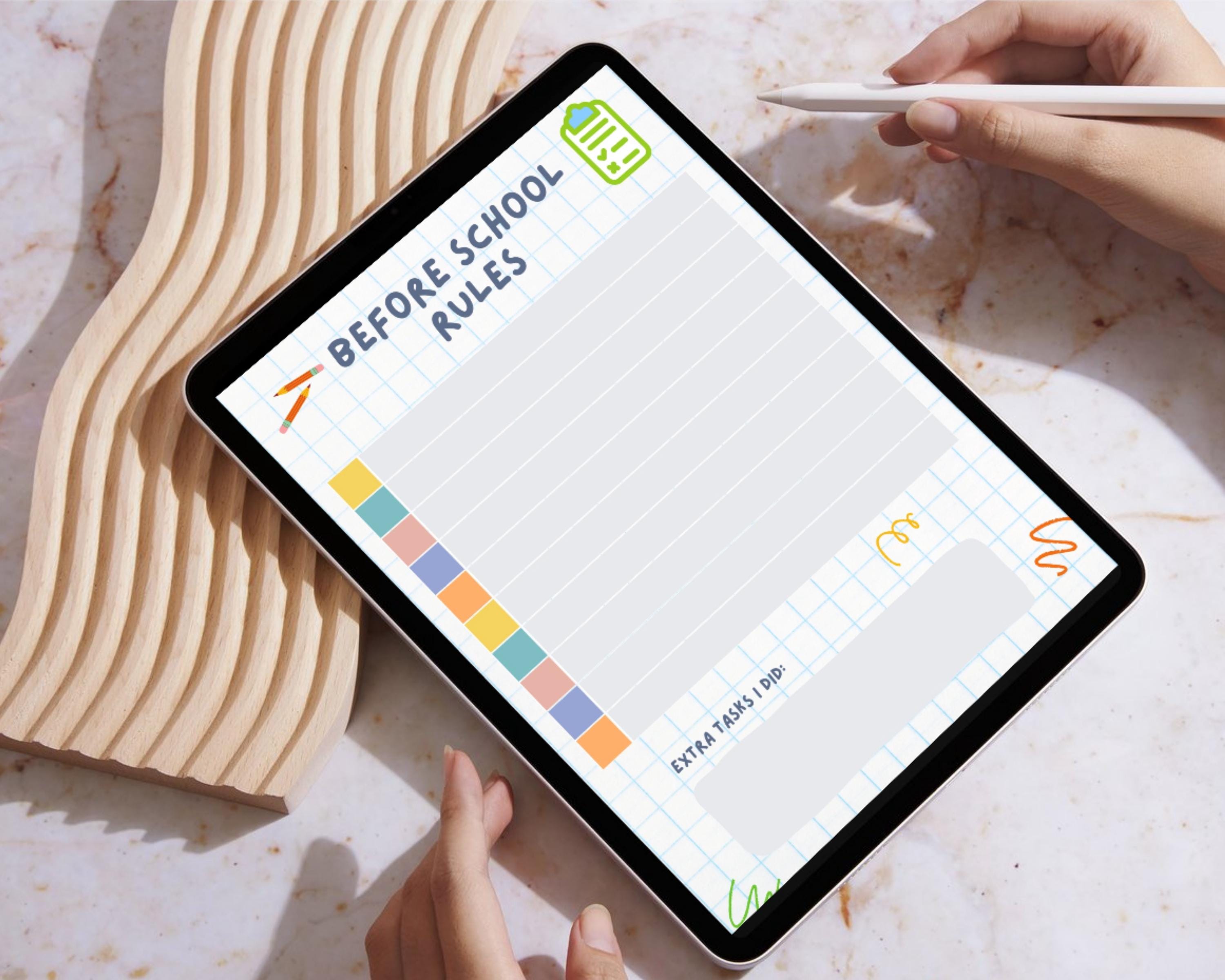 Editable Before School Rules, Printable Before School Checklist, Before ...