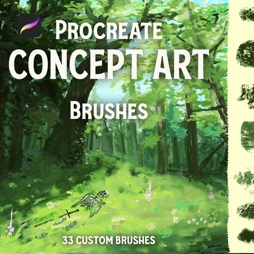 Nature Brush Set for Procreate - Etsy