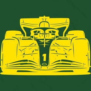 F1 Race Car SVG DXF PNG | Formula 1 Cut File | Cricut Silhouette Laser ...