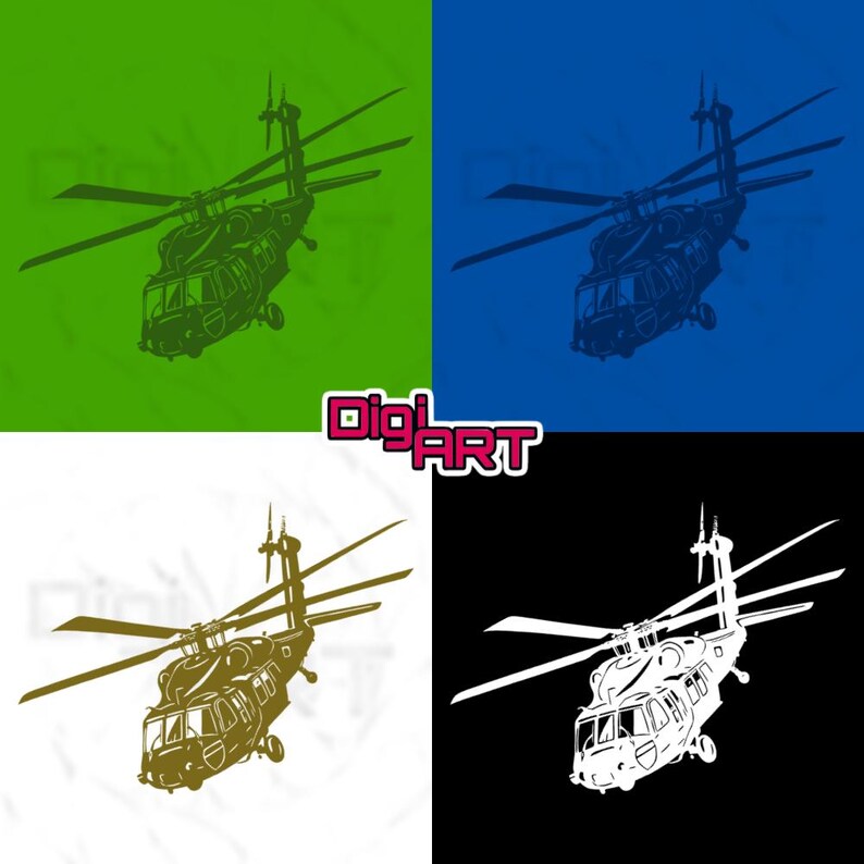 Blackhawk Helicopter SVG: Military Aviation Art (digital Download) - Etsy