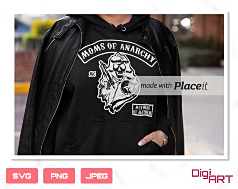 Moms of Anarchy Logo Sons of Anarchy Svg Biker Crew Mc Patch Motorcycle ...