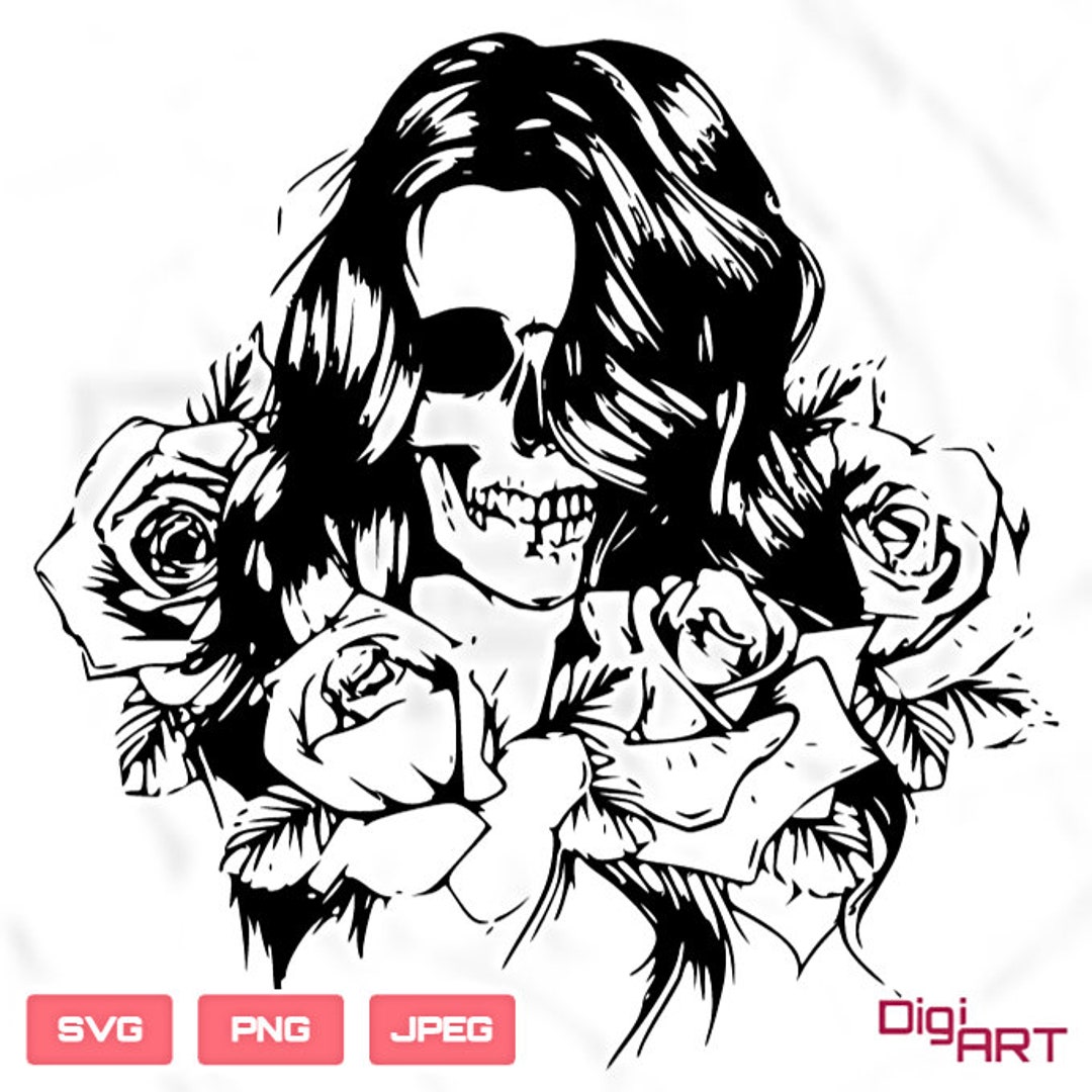 Intricate Skull | Skull Svg Gothic Svg Skull Wrap Svg Skull Drawing ...