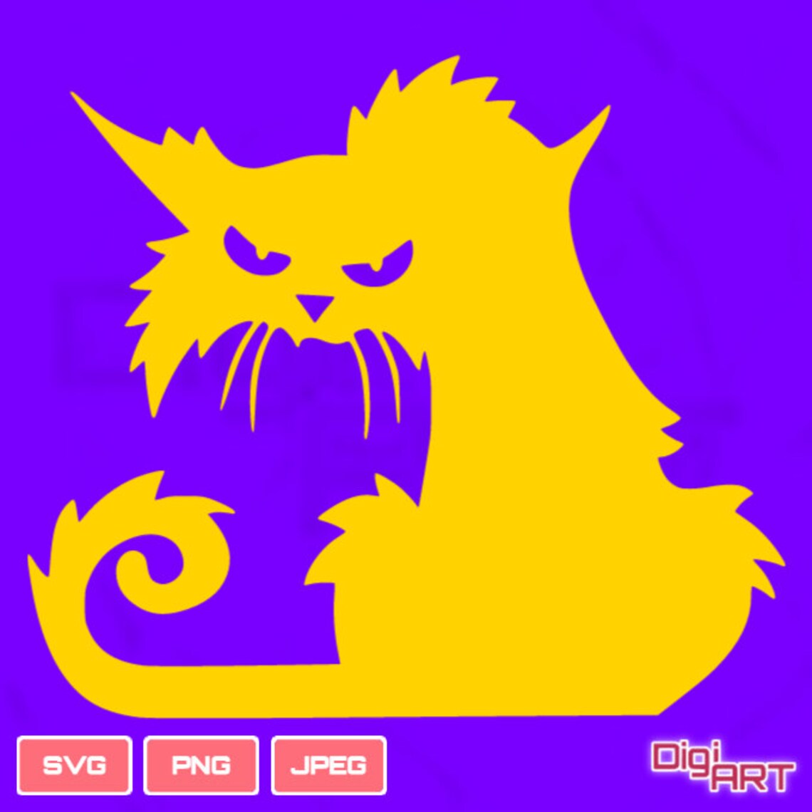 Spooky Cat SVG Halloween Bundle Spooky Creepy Horror - Etsy