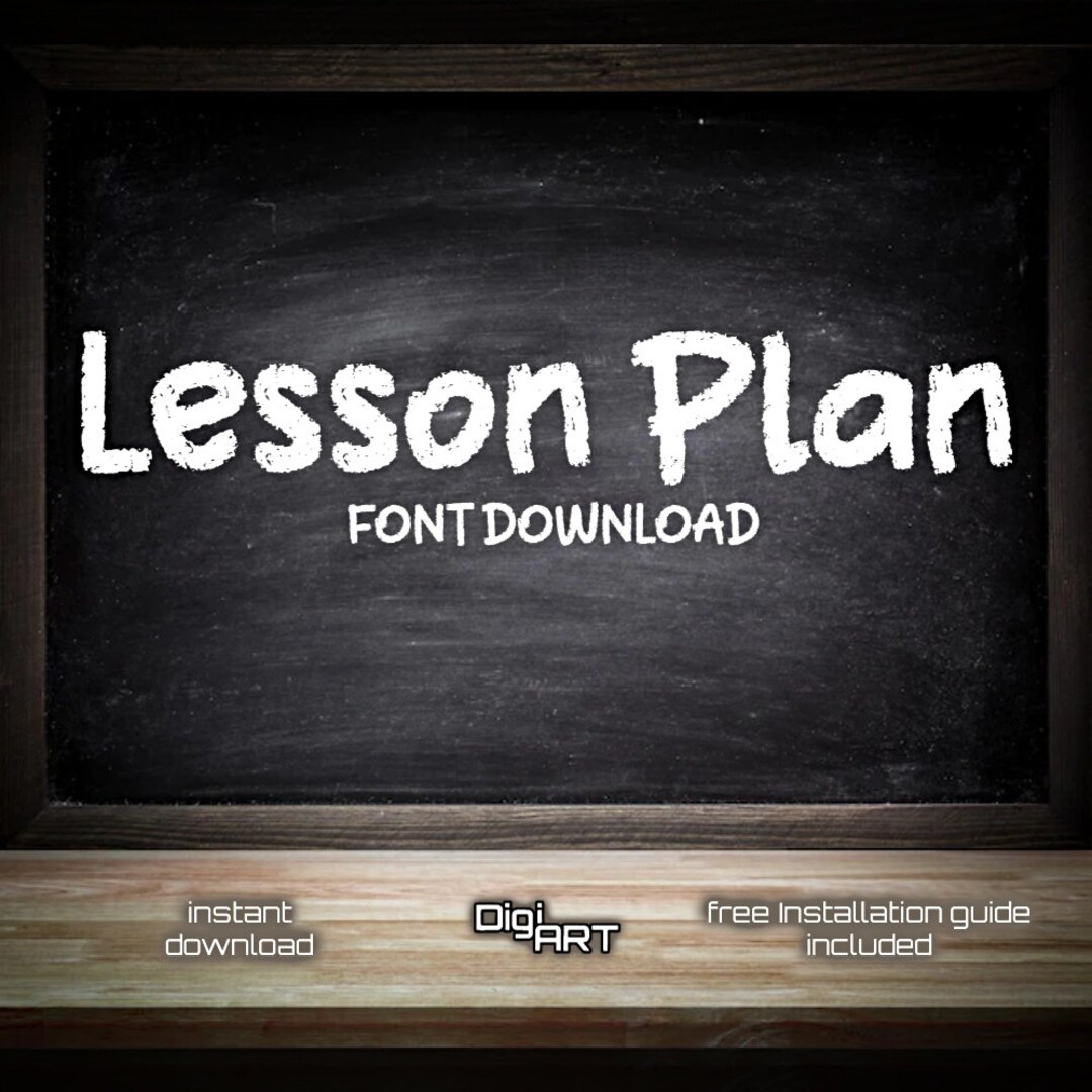 Lesson Plan Font Fantasy Font, Funky Fonts, Crafting Font, Font ...