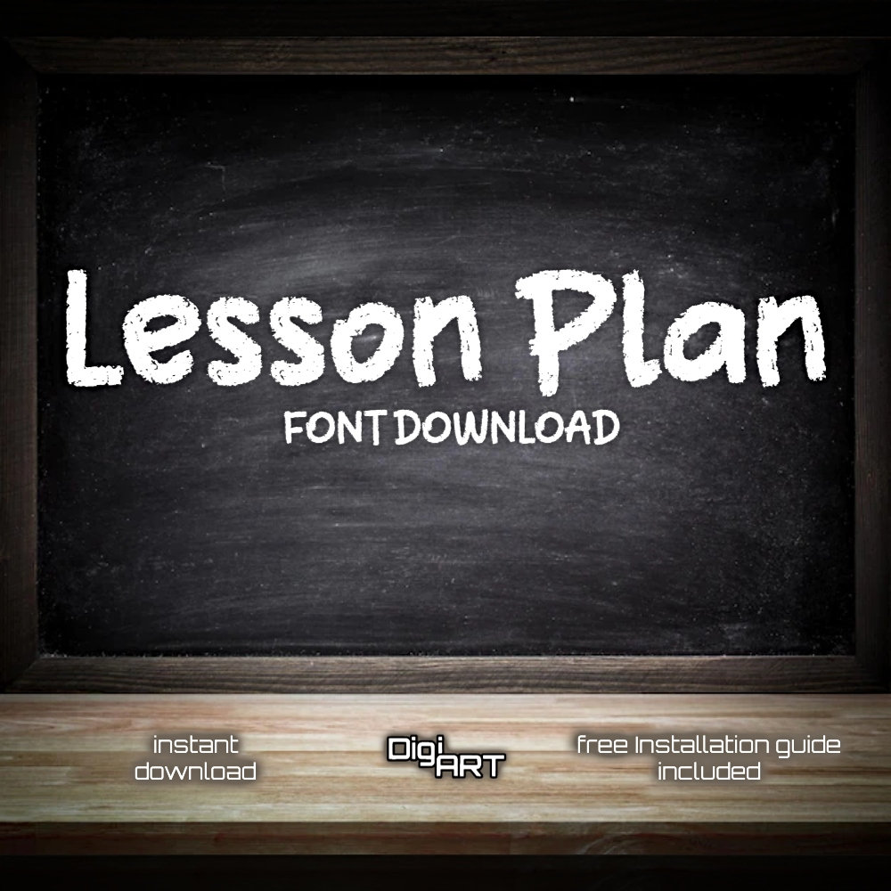 Lesson Plan Font Fantasy Font, Funky Fonts, Crafting Font, Font ...