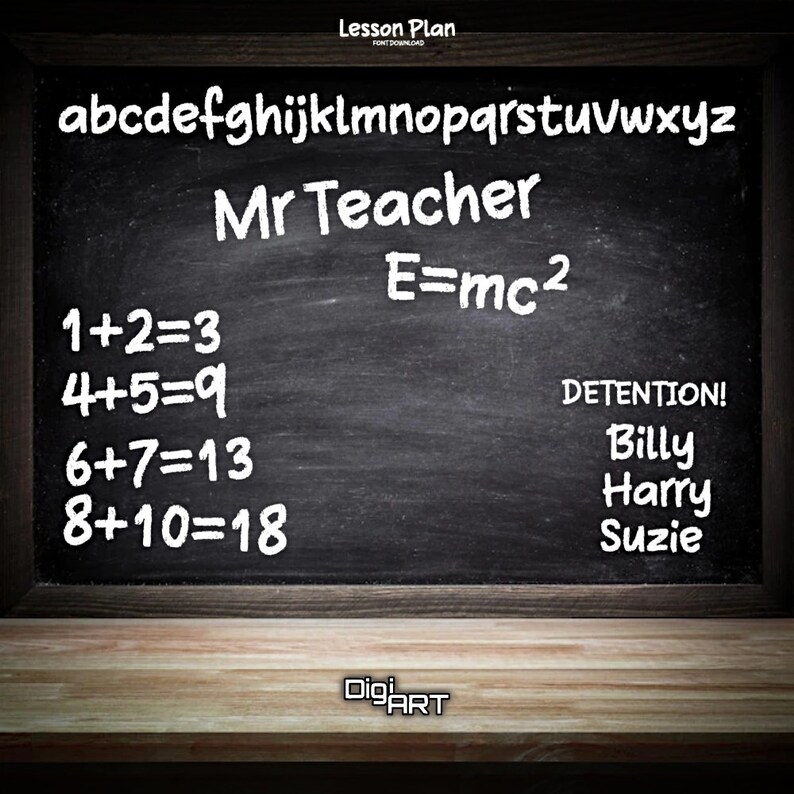 Lesson Plan Font Fantasy Font, Funky Fonts, Crafting Font, Font ...