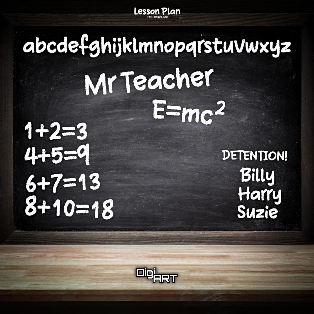 Lesson Plan Font Fantasy Font, Funky Fonts, Crafting Font, Font ...