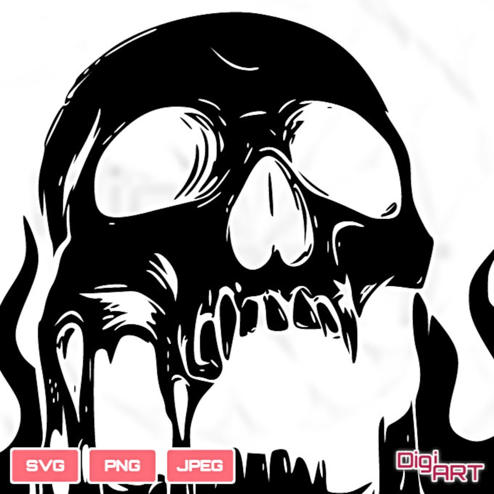 Intricate Skull | Skull Svg Gothic Svg Skull Wrap Svg Skull Drawing ...