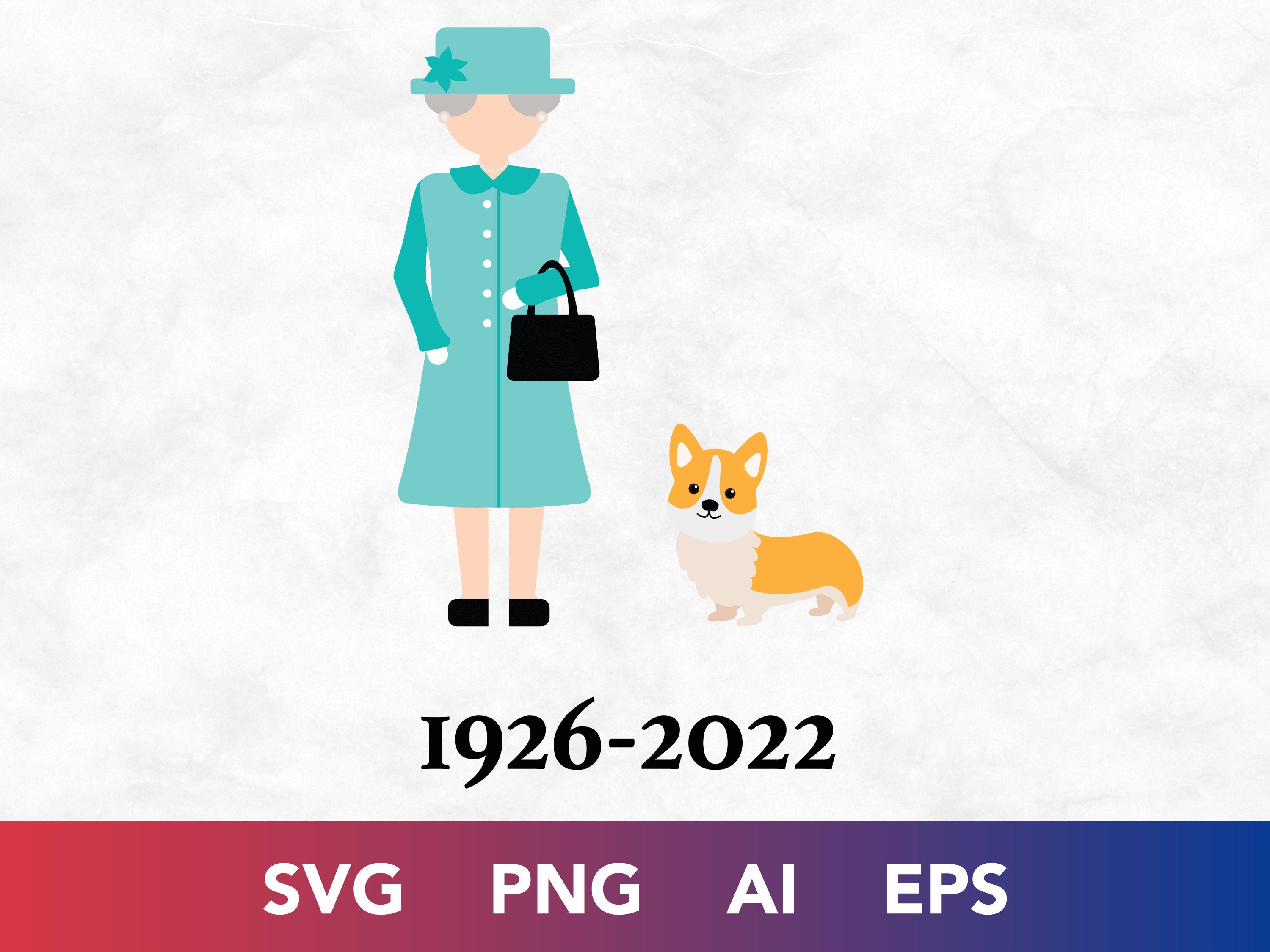 Queen Elizabeth II Svg Queen Elizabeth Png Elizabeth II - Etsy
