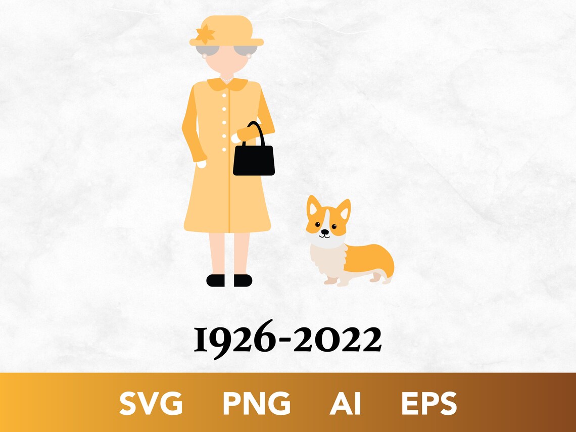 Queen Elizabeth II Svg Queen Elizabeth Png Queen Elizabeth - Etsy