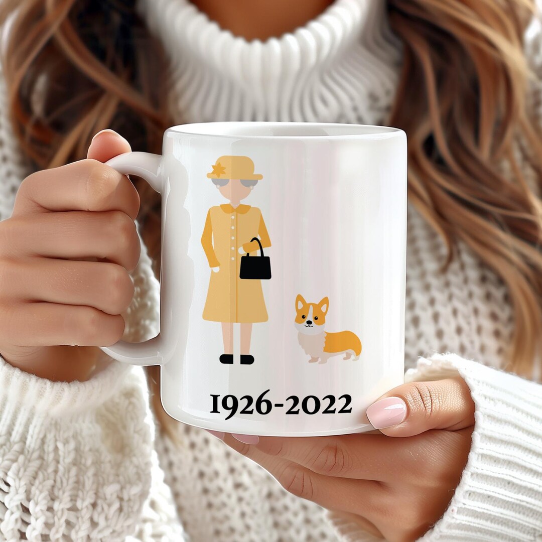 Queen Elizabeth II Mug, UK Royal Family Coffee Mug, British Monarchy ...