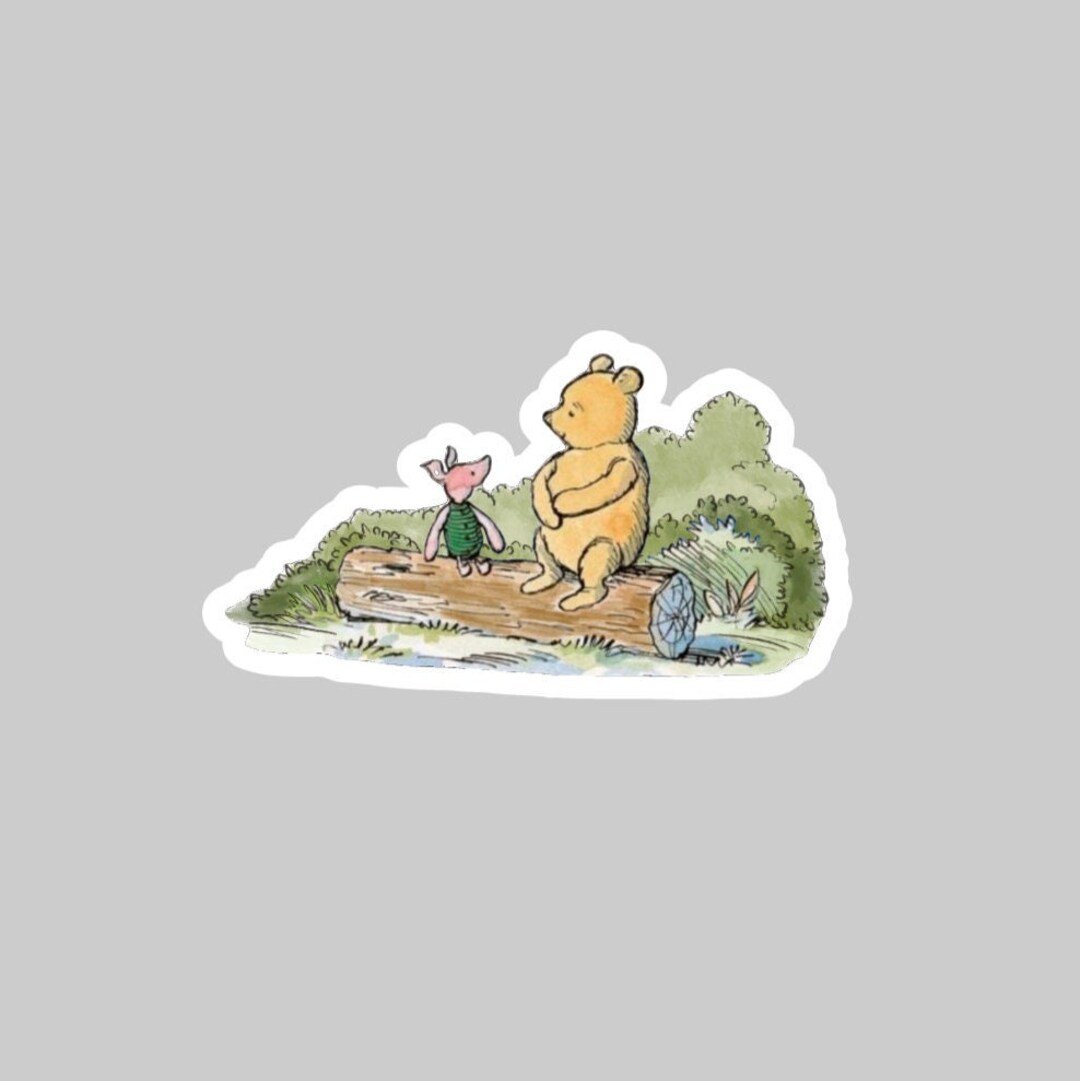 Pooh Sticker/ Pooh Wall Decal/ Piglet Sticker/ Piglet Wall Decal/ Pooh ...