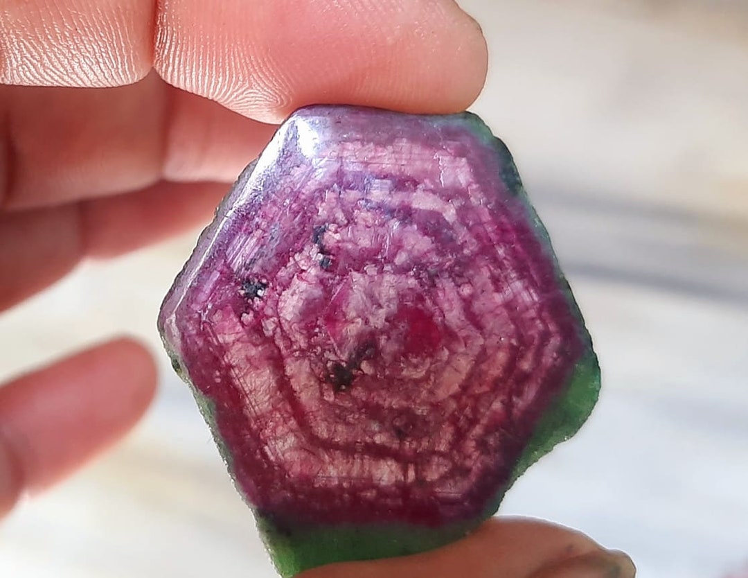 RARE Ruby Zoisite Gemstone, Natural Ruby Zoisite Raw Polised, AAA ...
