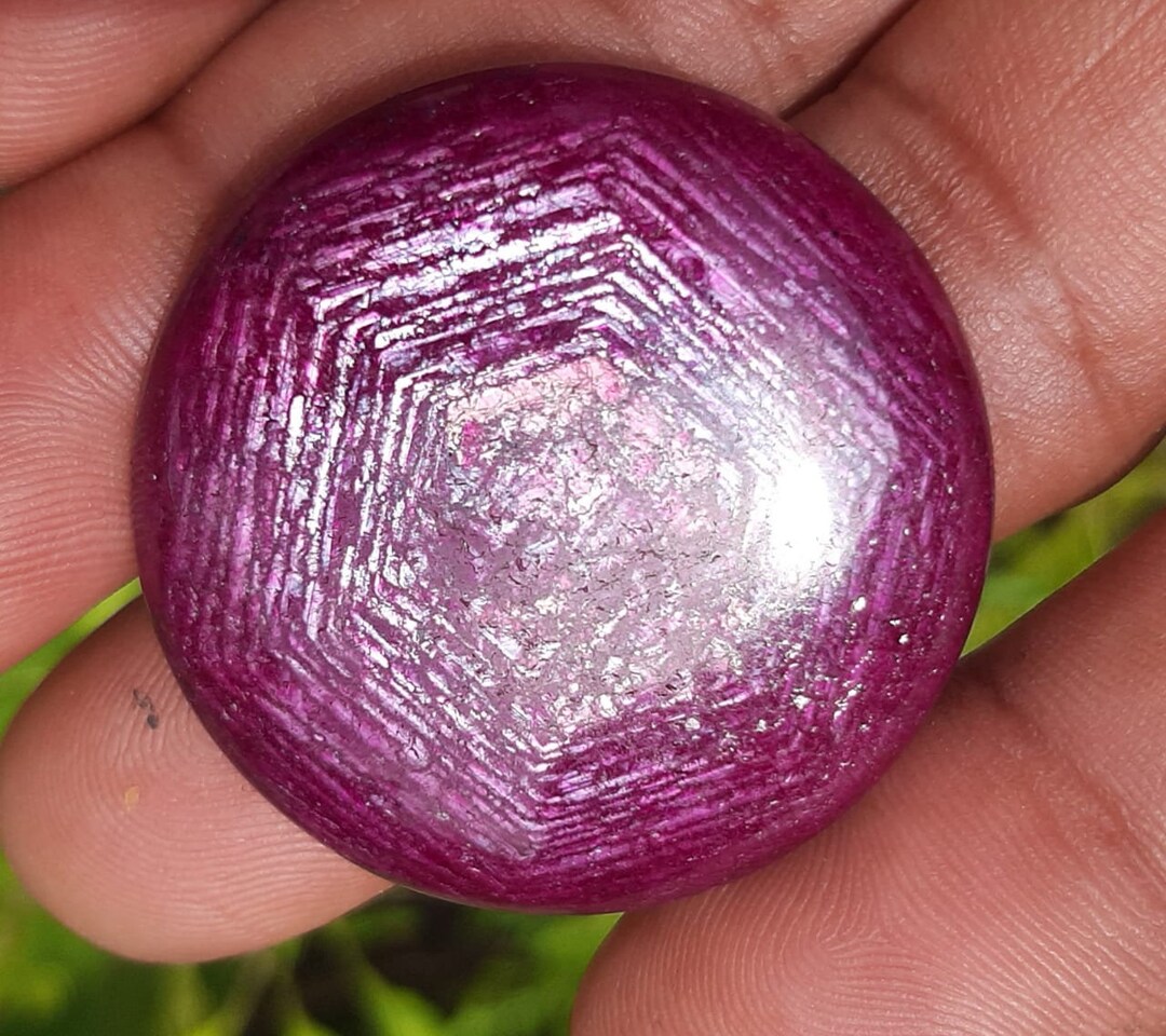 Awesome Natural Ruby Cabochon Round Shape Gemstone ruby - Etsy