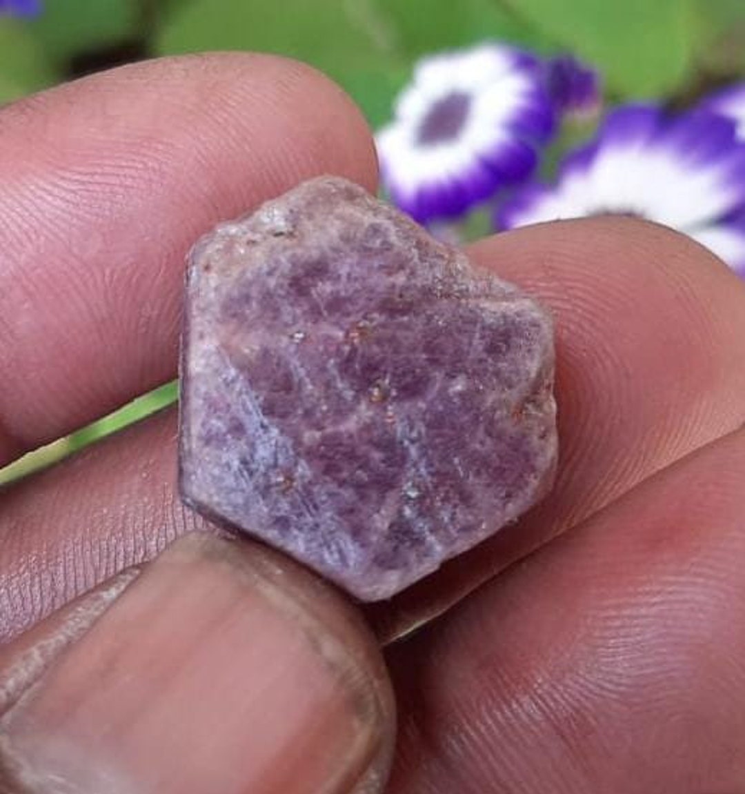 RUBY Raw Crystal Record Keeper Crystal, Corundum, Hexagon Birthstone ...