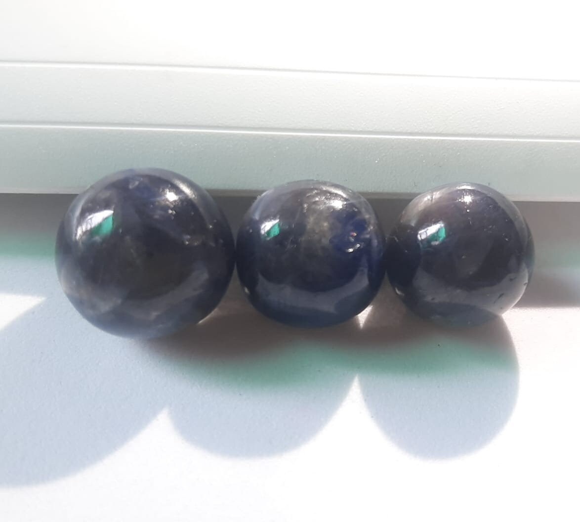 Blue Sapphire Sphere Rare Sapphire Sphere Blue Sapphire - Etsy