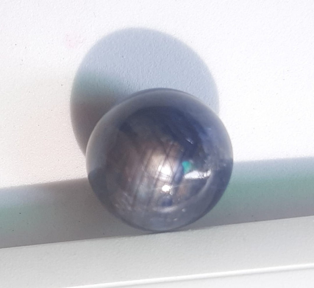 Blue Sapphire Sphere Rare Sapphire Sphere Blue Sapphire - Etsy
