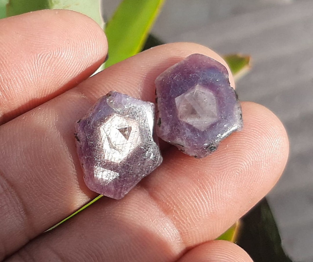 Natural Wonder Sapphire Polish Slice, Rough Loose Gemstone , Sapphire ...