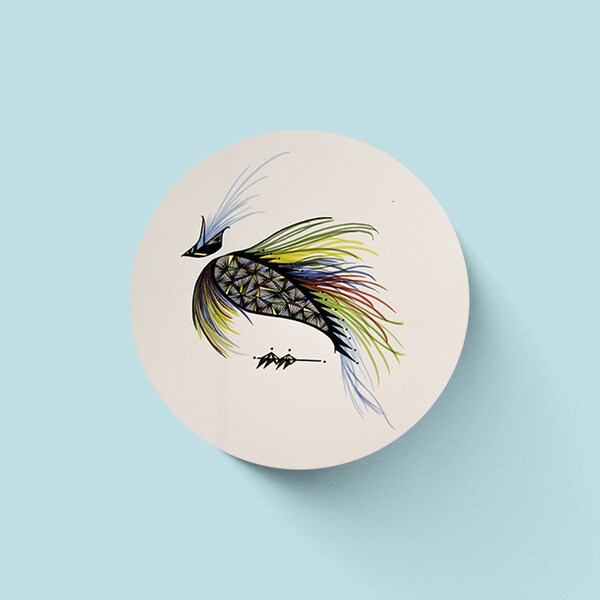 3x3 Round Stickers - Etsy