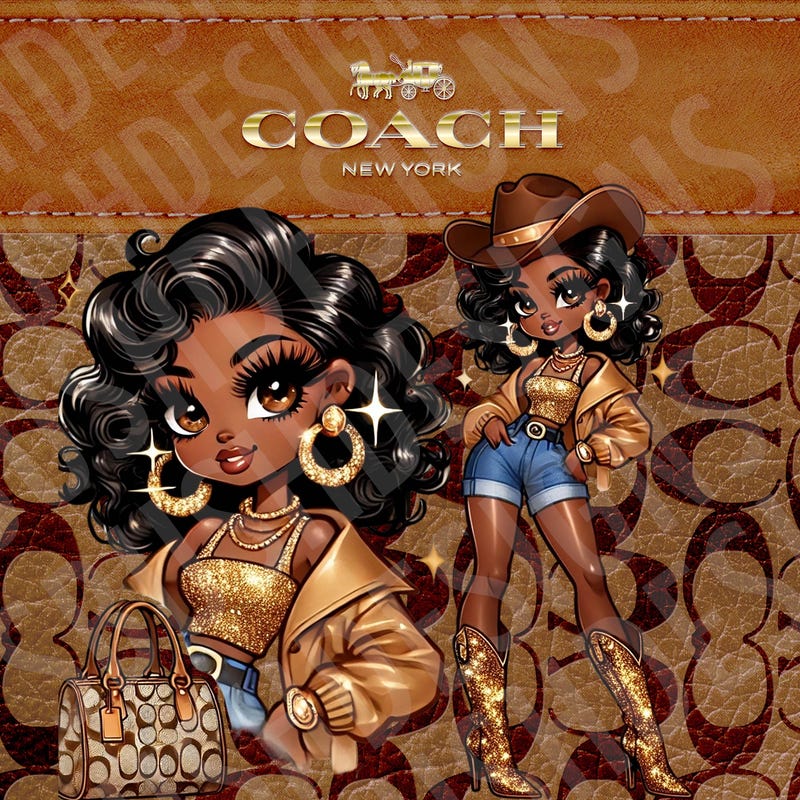 Coach Tumbler Wrap - Etsy