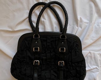 Vintage PRADA Handbag Vintage PRADA Bag 90s Prada Cloth Bag Vintage PRADA Handbag Vintage PRADA Bag 90s Prada Cloth Bag