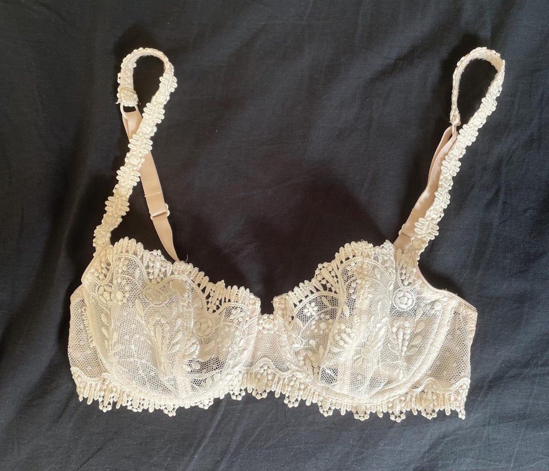 Chantelle Vintage Bra Lace Soft Cup Bra Chantelle Deadstock Bra ...