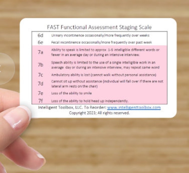 Badge Buddy Nursing RN Hospice PPS & FAST Scale - Etsy