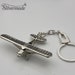 Airplane Piper CUB J-3 Sterling Silver Keychain , Sport Airplane ...