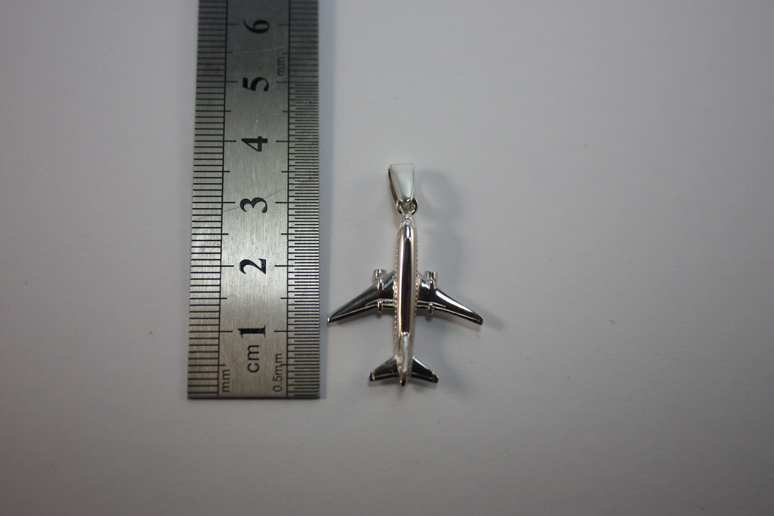 Airbus A320 Necklace, Sterling Silver Airplane Charm, Aviation Jewelry ...
