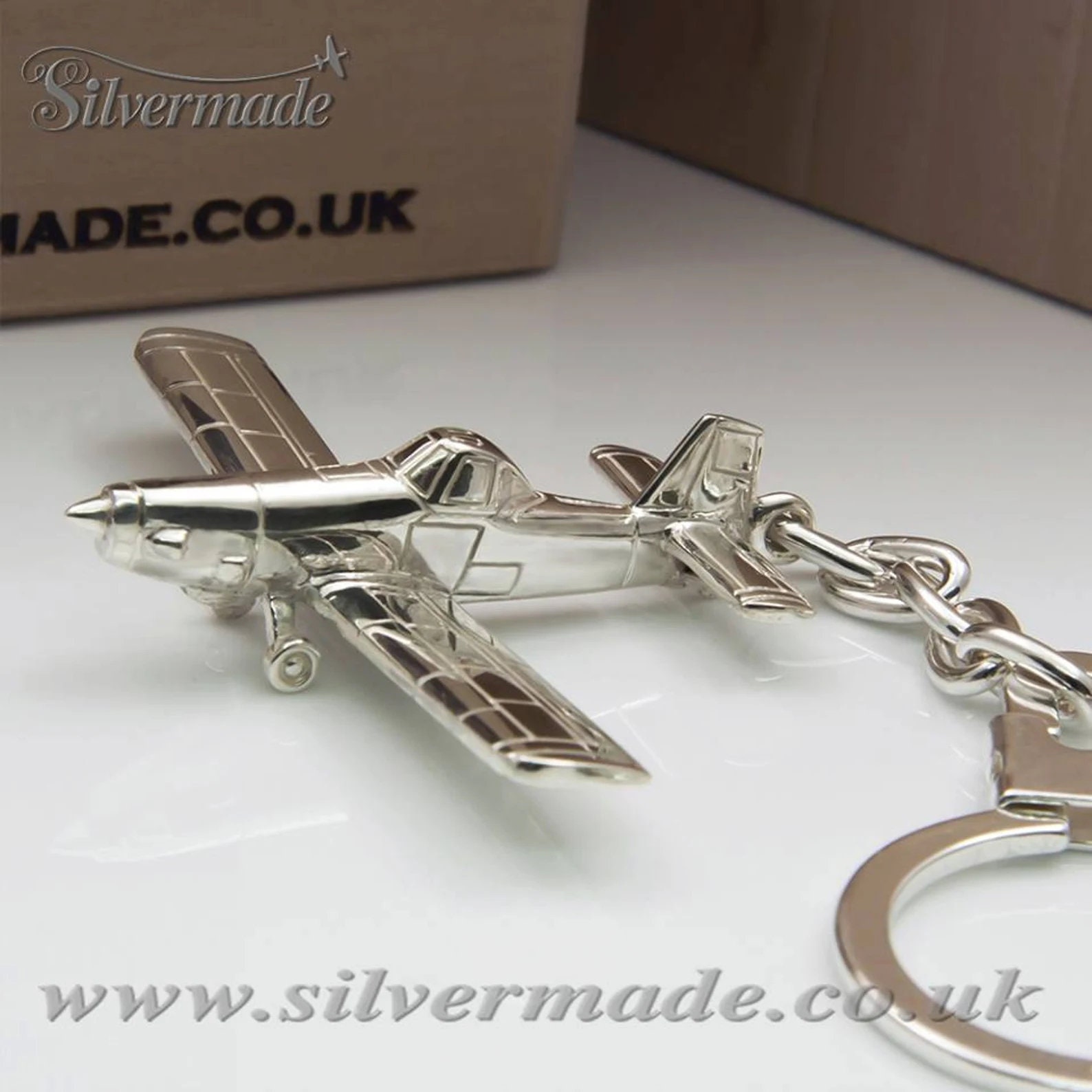 Airplane Air Tractor Keychain Sport Airplane Keyring Pilot - Etsy