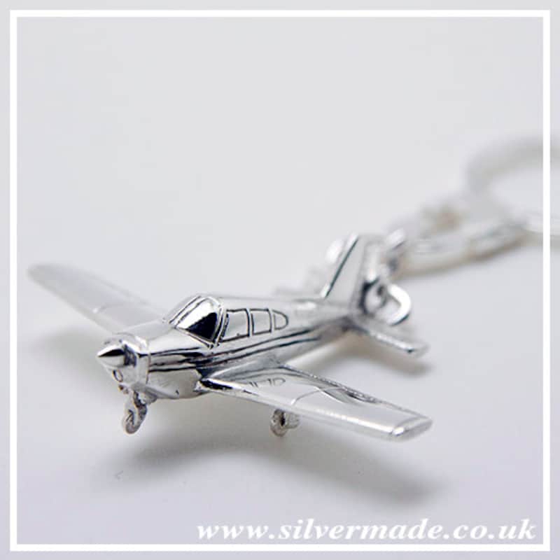 Airplane Keychain - Etsy