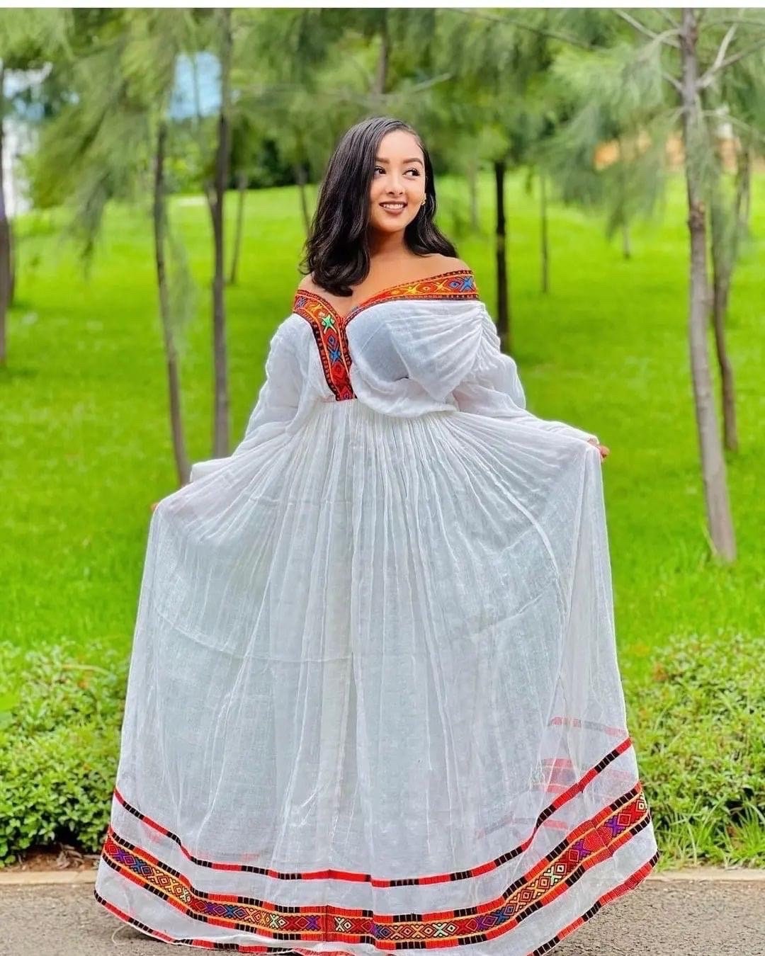 Ethiopian Traditional Dress Fashion