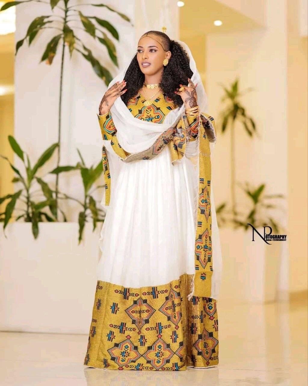 Habesha Dressnew Fashionable Menenhabesha ethiopian - Etsy