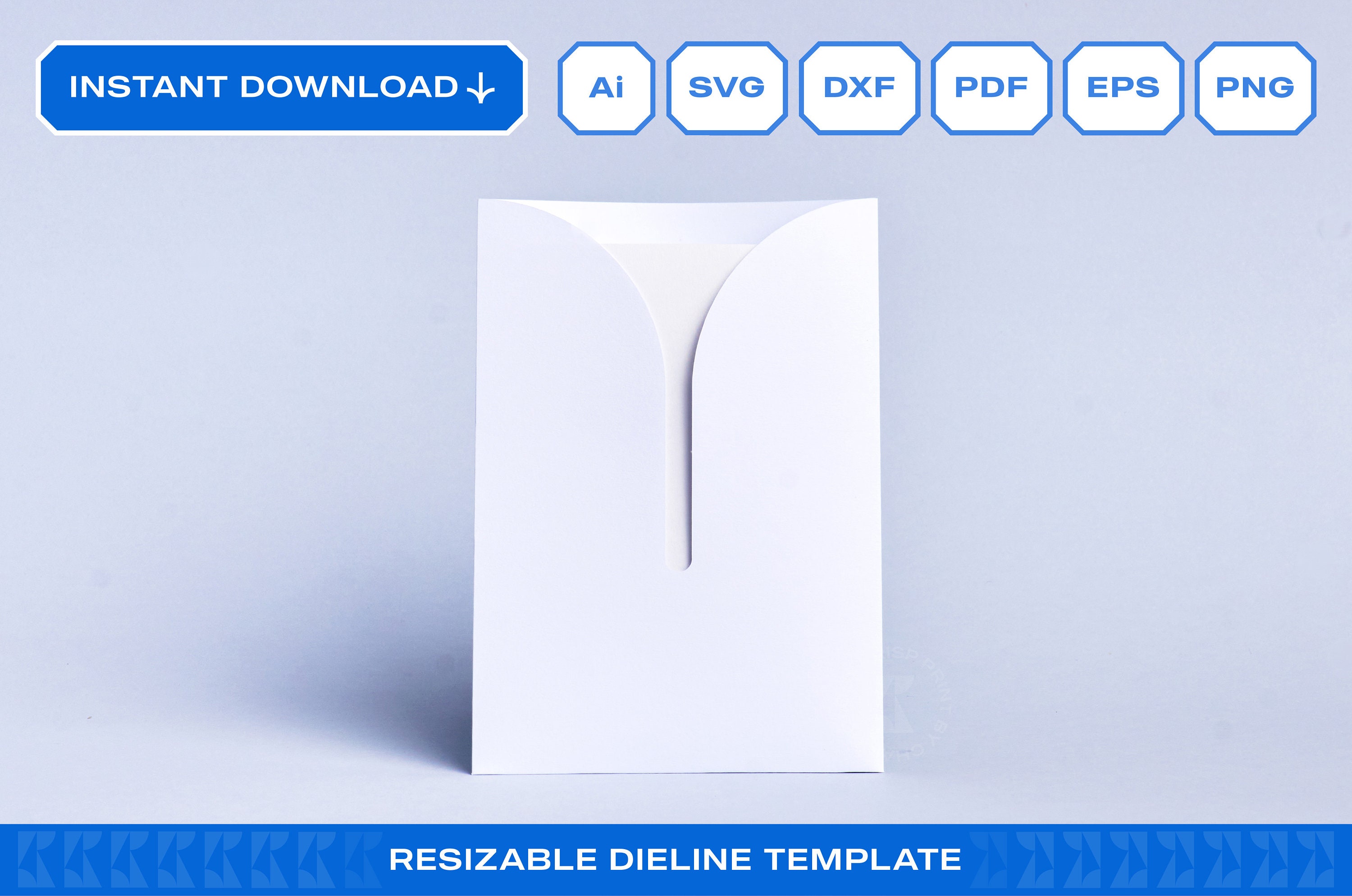 Pocket Envelope Template | Gift Card Holder | Invitation Card Sleeve ...