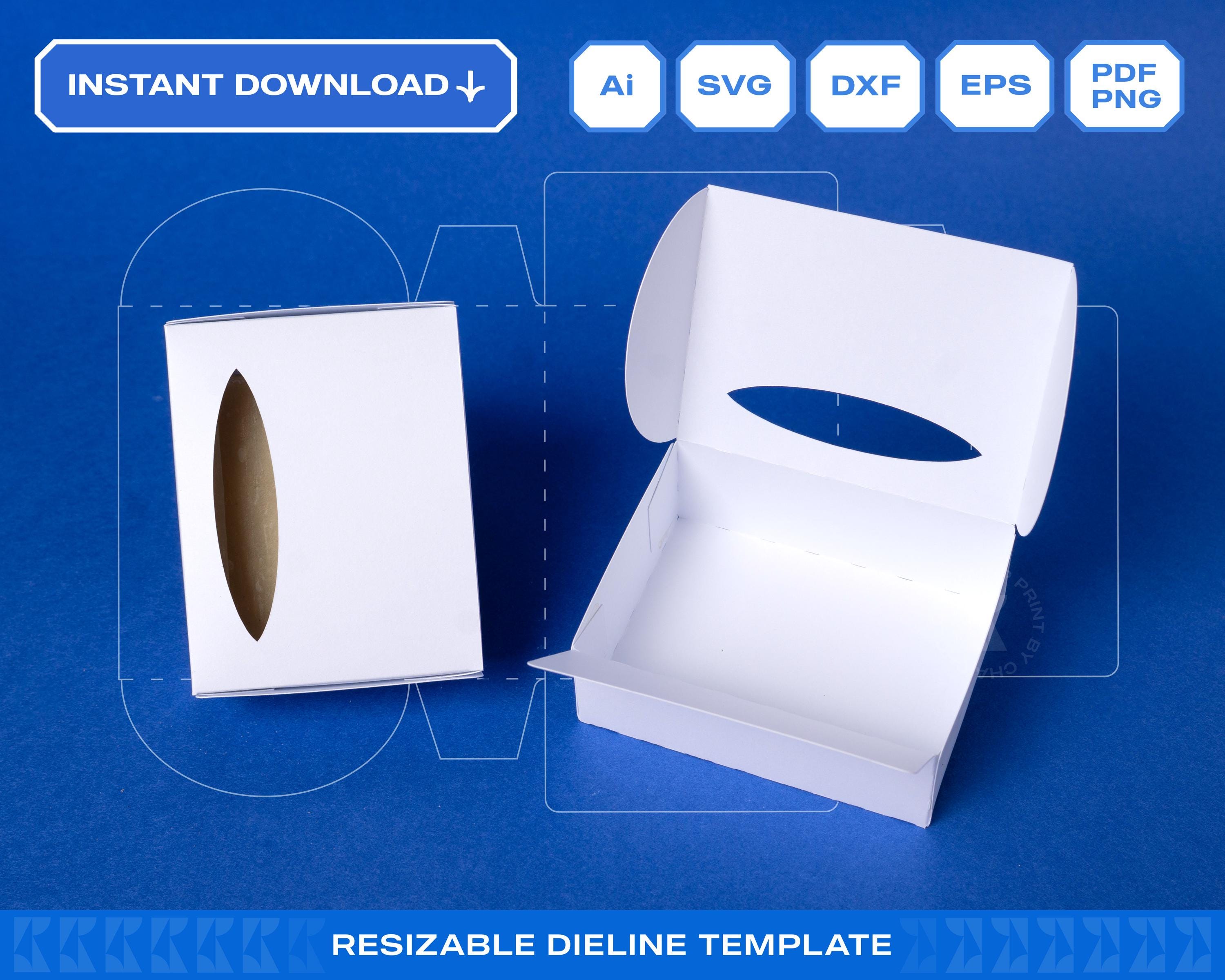 Soap Box SVG Template: Handmade Soap Packaging, Printable Dieline for ...