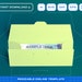 Parallelogram Box Template | Small Gift Box | Small Business Packaging ...