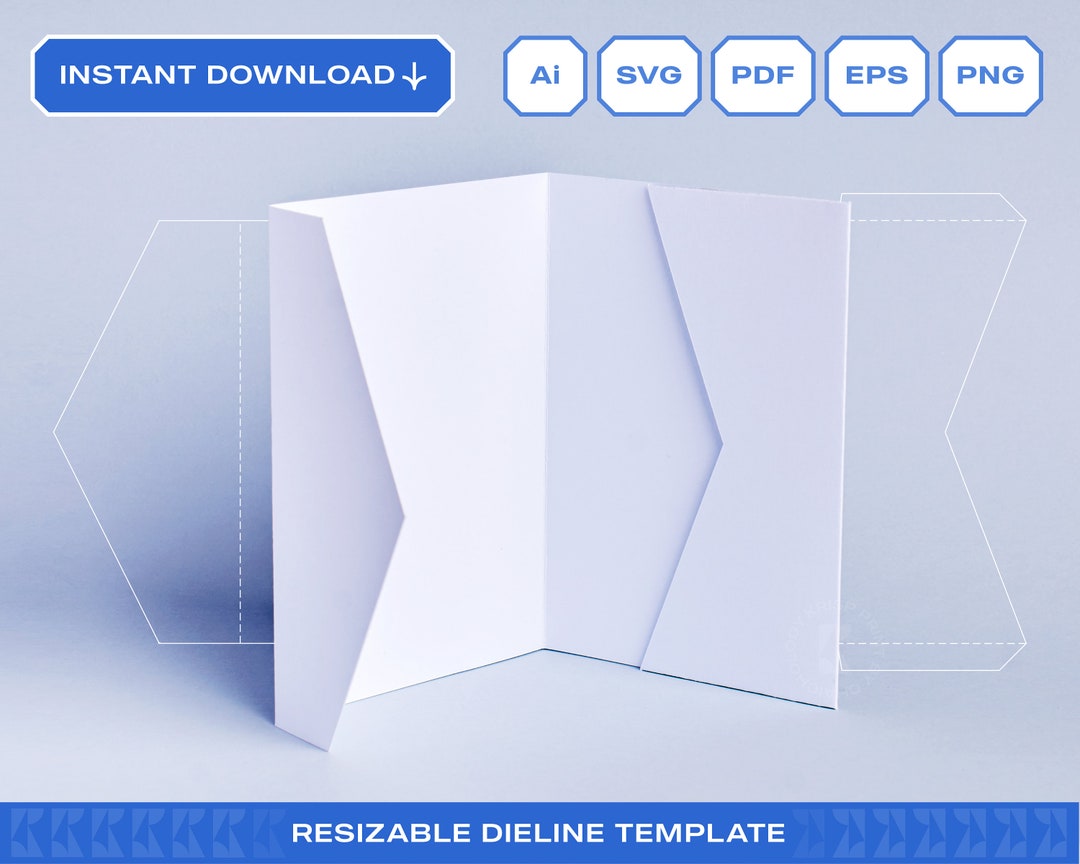 Pocket Card Template | Invitation Card Sleeve | SVG for Cricut ...