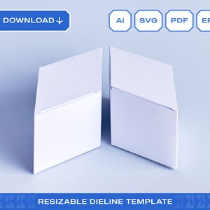 Parallelogram Box Template | Small Gift Box | Small Business Packaging ...