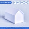 Parallelogram Box Template | Small Gift Box | Small Business Packaging ...
