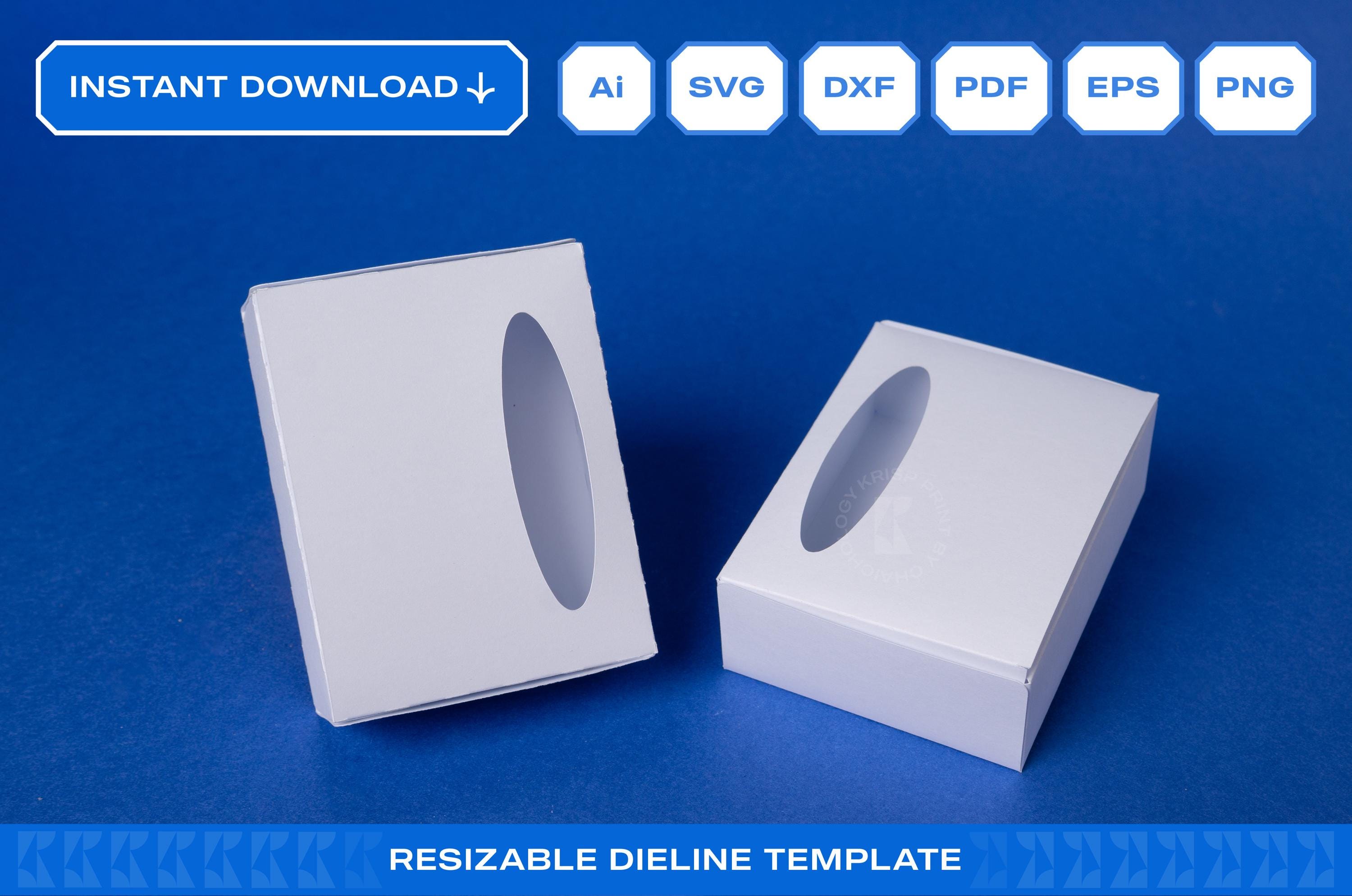 Soap Bar Gift Box SVG: Editable Packaging Template, Instant Download ...