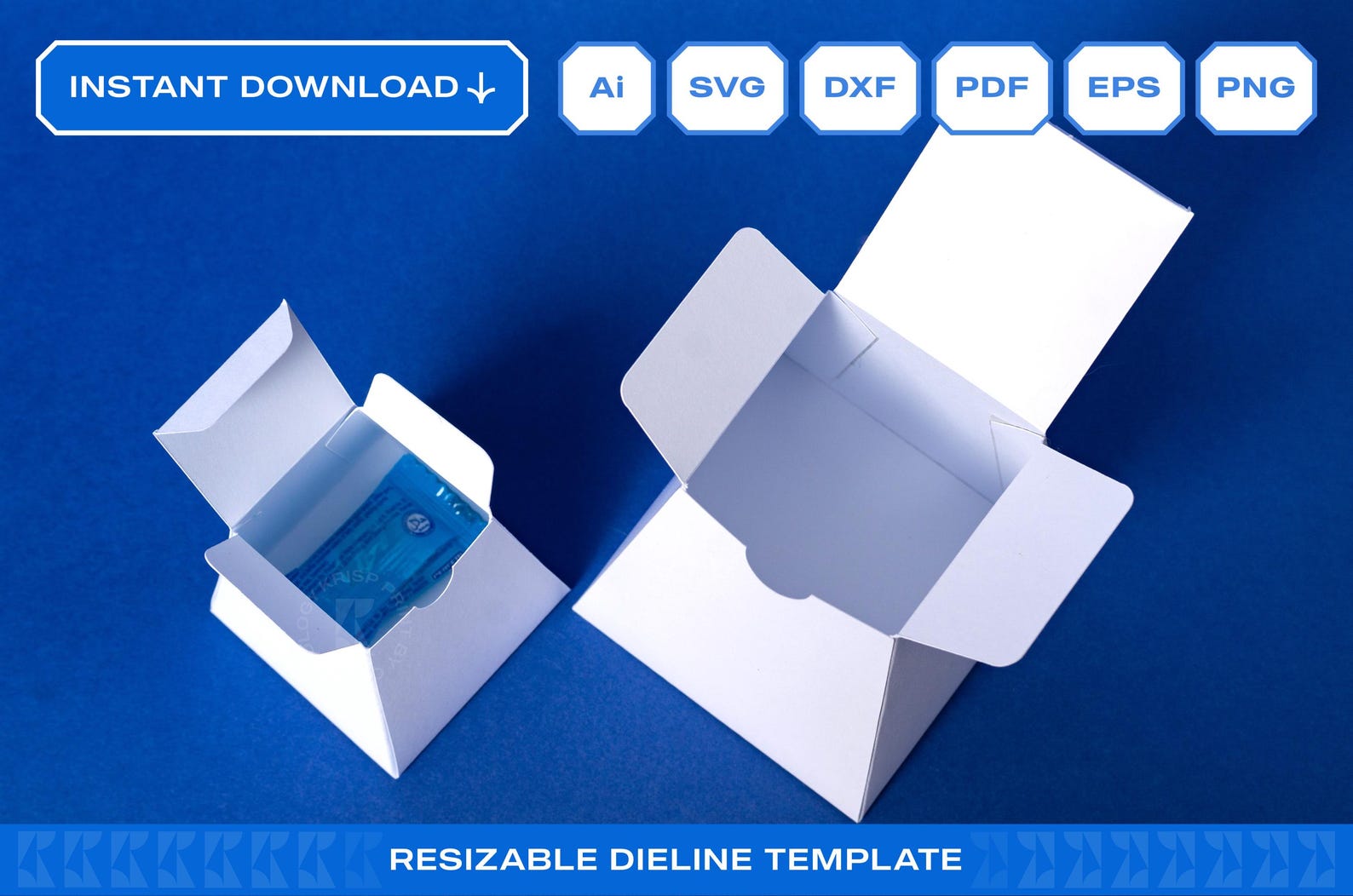 Flat Top Pyramid Box SVG | Small Geometric Treat Box Template | Cricut ...